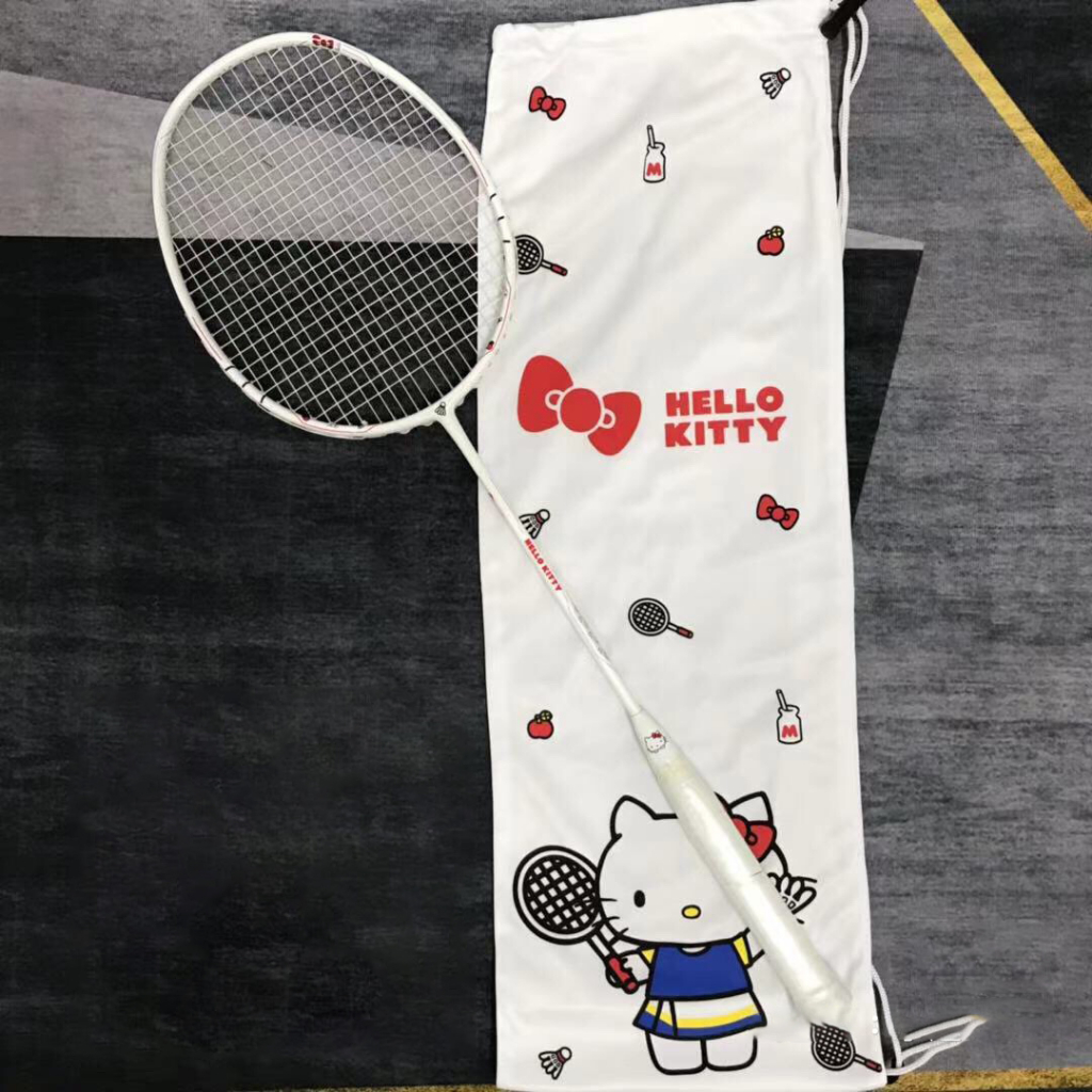 【Ready Stock】VICTOR Badminton Racket Hello Kitty Collaboration Limited ...
