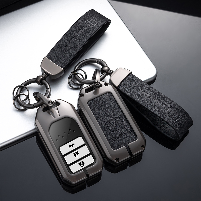 Sarung Kunci Honda Civic Jazz BRV CRV HRV City Accord Remote Key Case ...