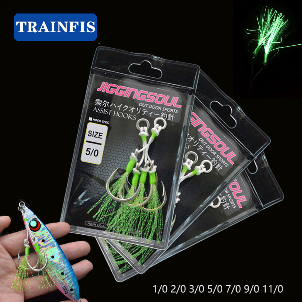 【TRAINFIS】Japanese 2PCS Super Sharped L Fishing Hooks Barbed Baitholder ...