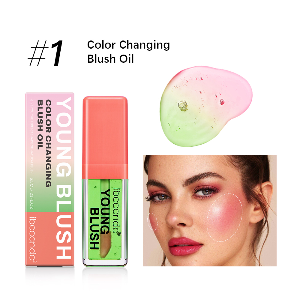 ibcccndc Young Color Changing Blush Oil, Reacts To Skin’s Natural pH ...