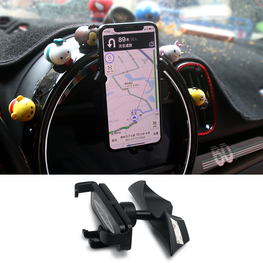 Car Cell Phone Holder Fits For MINI John Cooper Works JCW F54 F55 F56 ...