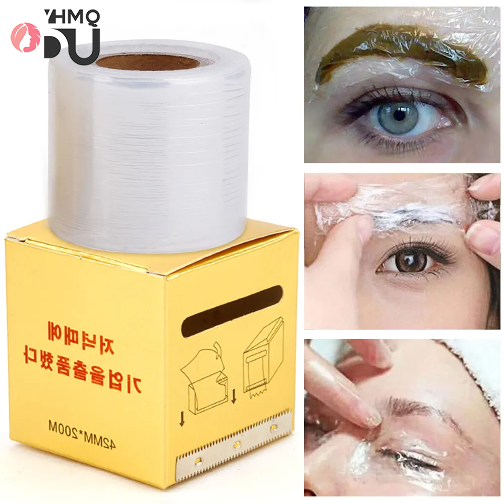 1 Box Permanent Eyebrow Wrap Preservative Film Tattoo Film Permanent ...