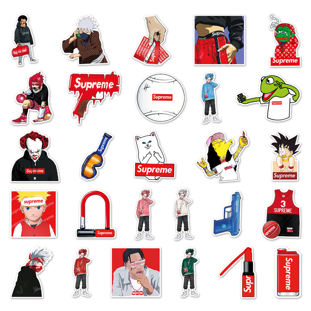 50 Piece Funny Fashion DIY Creative Motor Stickers Car Stickers ...