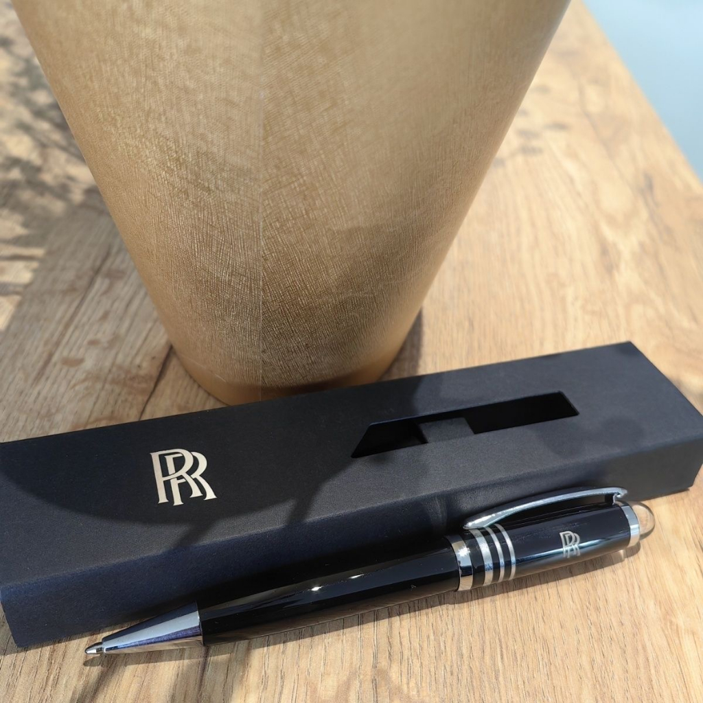 Rolls-on Metal Shell Ballpoint Pen Conference Ballpoint Pen Gift Box ...