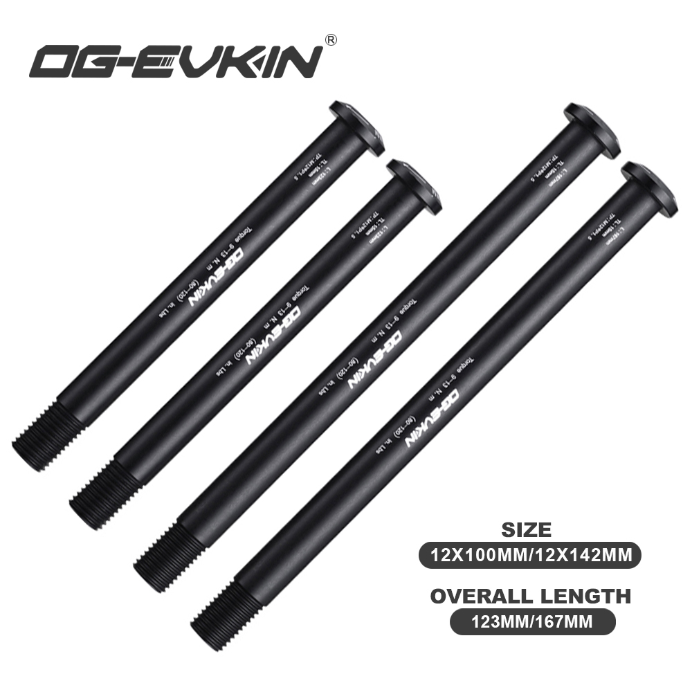 OG-EVKIN Road Disc Brake Quick Release M12 P1.5 Thru-Axle (Rear 12 x ...