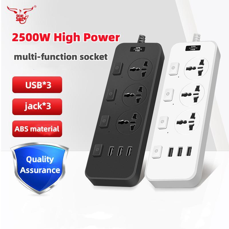 Multifunctional USB Power Socket 3 Socket 3USB Power Socket High Power ...