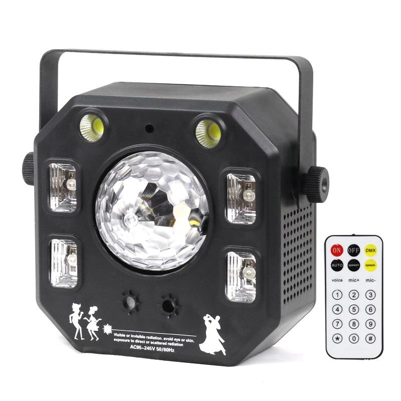 Remote Control Unlimited Rotate Led Crystal Magic Ball RGBW 4 IN 1 Led ...