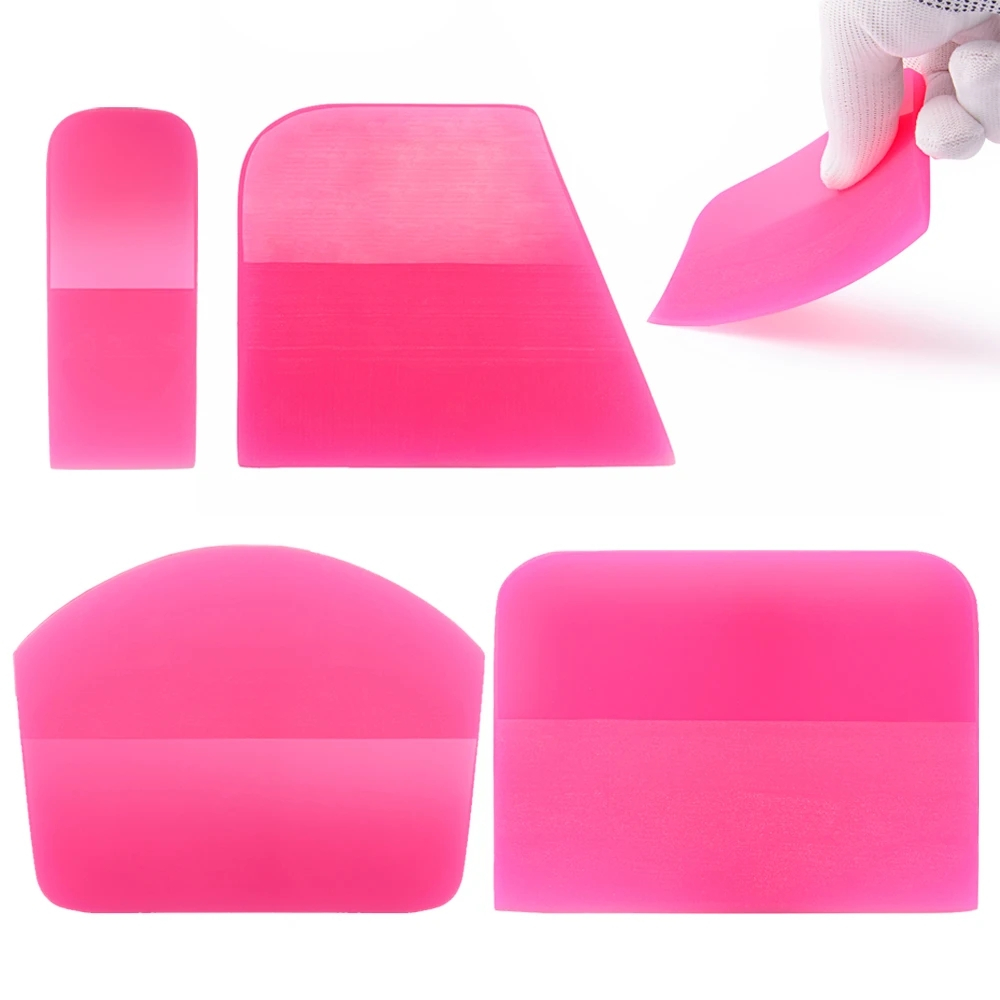 KTM Pink Rubber Scraper Soft PPF Wrapping Car Tools Wash Accessories ...