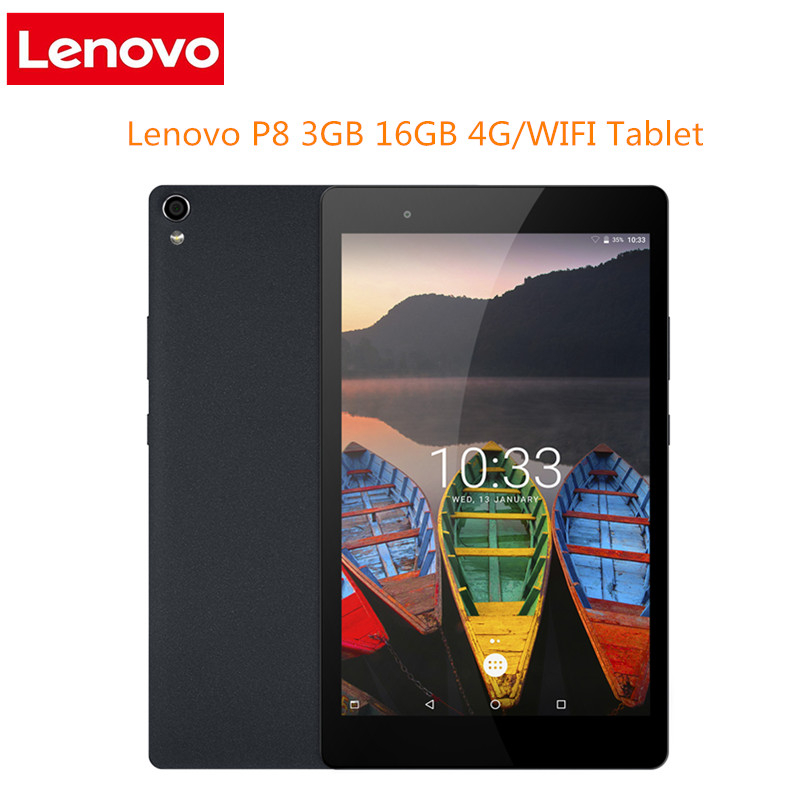 Original Lenovo P8 Tab3 8 plus 8.0'' 4G Tablet PC Android 6.0 ...