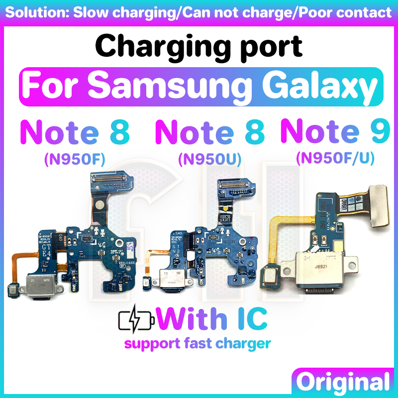 USB Charging charger port board For Samsung Note 8 9 N950F N950U N960F ...