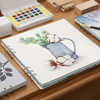 Watercolor Sketchbook - Watercolor Paper Sketch Book 20 Sheets,(300gsm ...