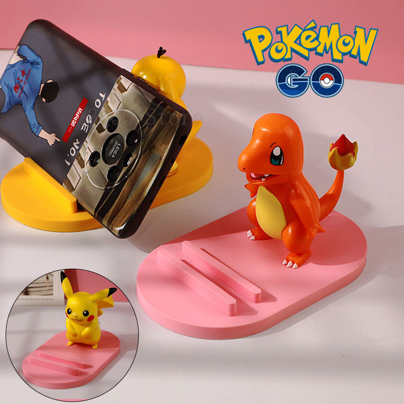 Pokemon Pikachu Charmander Universal Phone Holder Grip Bracket For ...