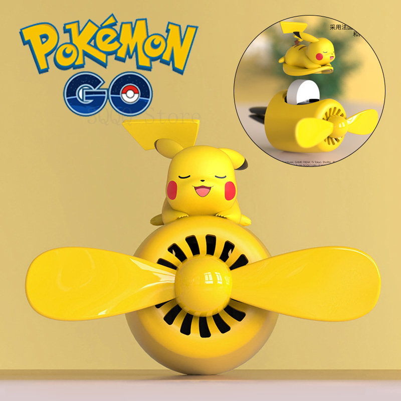Pokemon Pikachu Car Air Freshener Cartoon Anime Perfume Diffuser ...