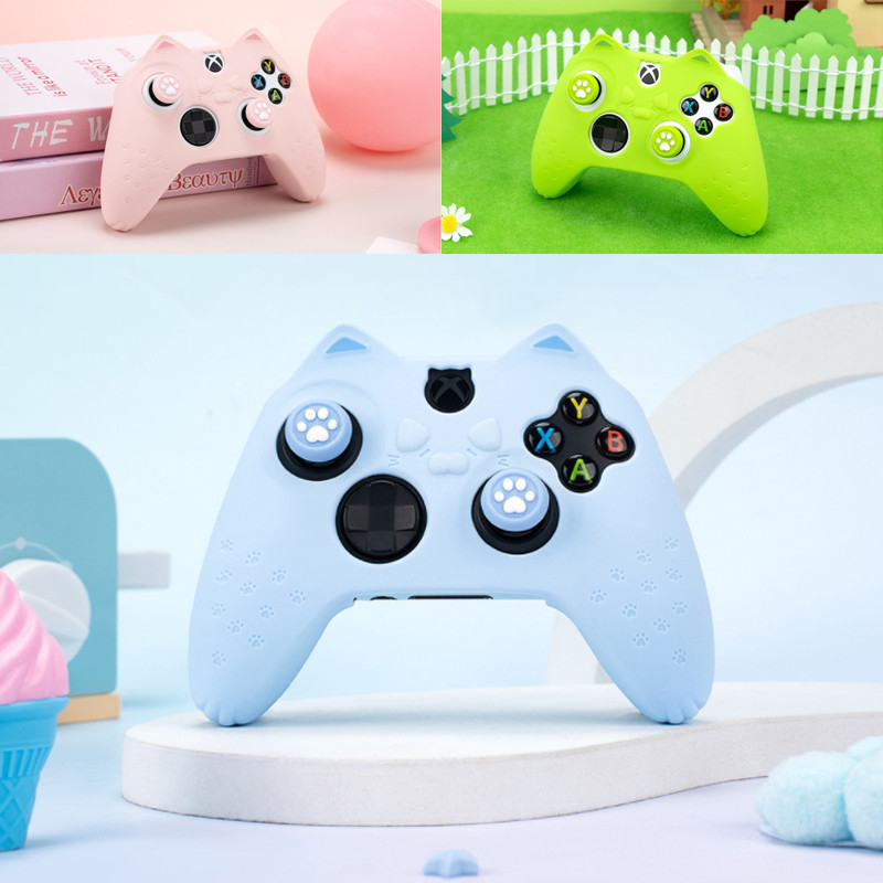 Lovely Silicone Soft Protector Sticker Skin For Xbox Series X/S Game ...
