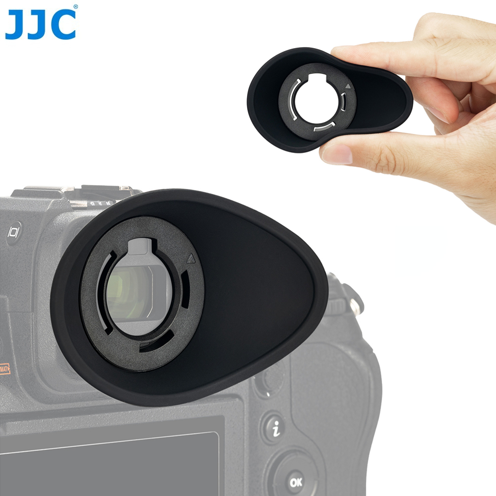 JJC EN-DK33 Rotatable Viewfinder Ruuber Eyecup Nikon Z9 Z8 Zf Z f Camera Extended Oval Shape ...