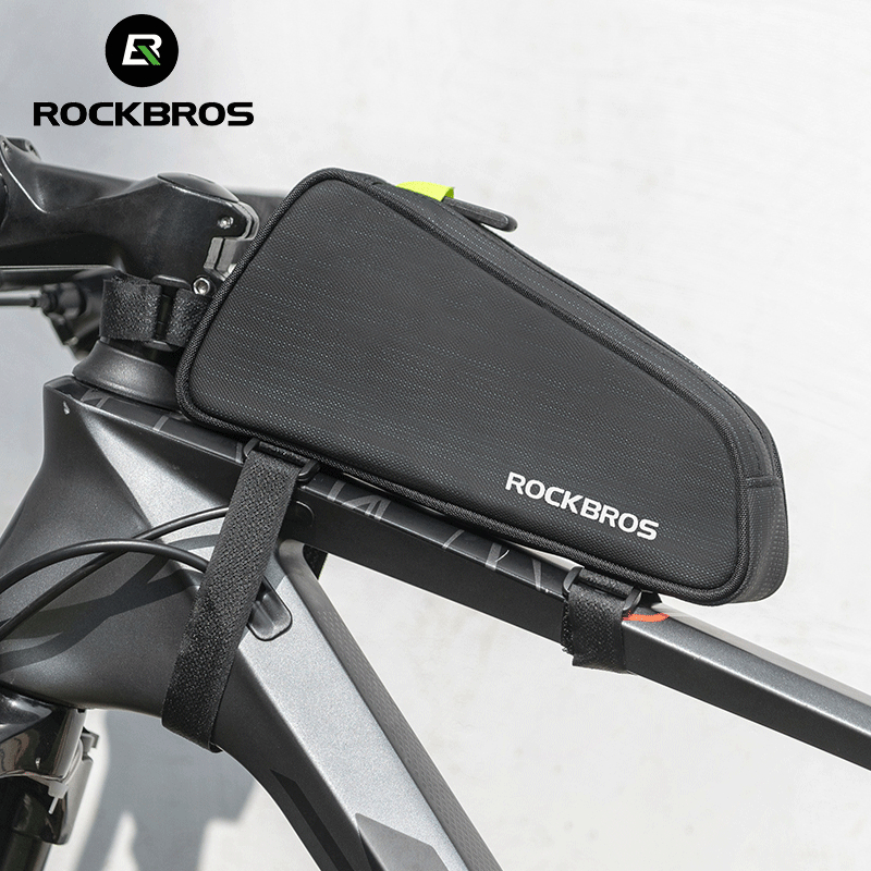 【MY Delivery】ROCKBROS Bicycle Bag Portable Triangle Mountain Bike Frame ...