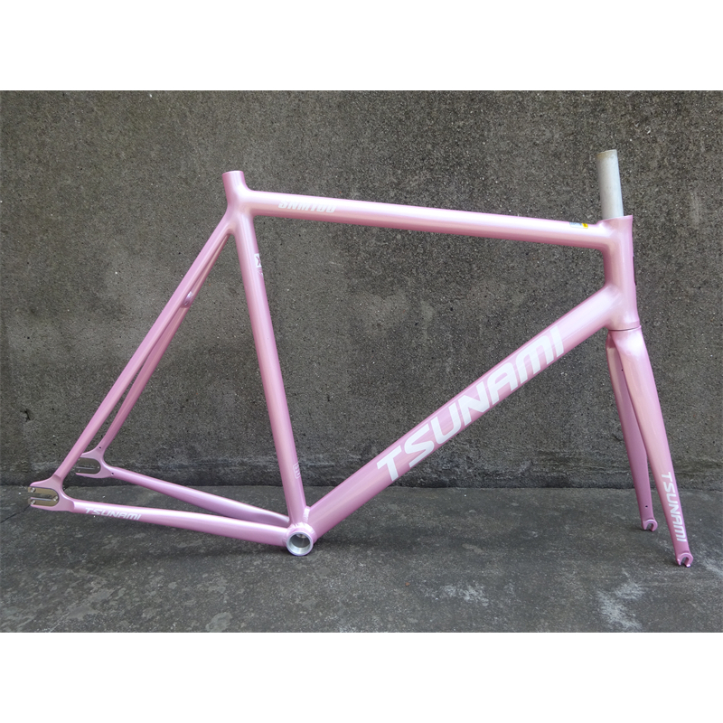 TSUNAMI 2025 New SNM100 Fixed Gear 700c Aluminum Frame and Fork 49cm ...