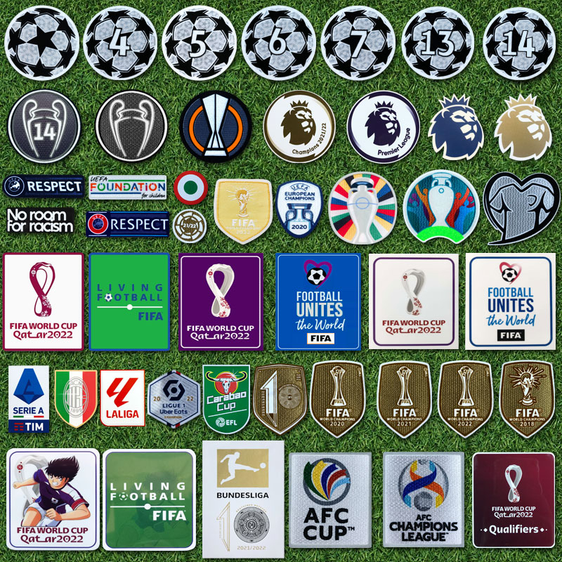 Football patch Football badge Ball patch EPL La Liga Serie | Shopee ...