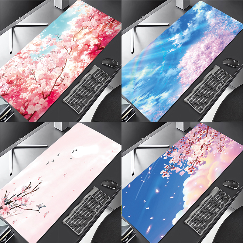 Sakura Gaming Mouse Pad Flower Big XXL Spring Printed Anime Cherry ...