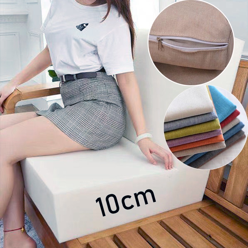 (Customizable) 35/50D 4inch/10 cm Thick Sponge Foam Cushion Sofa Seat ...