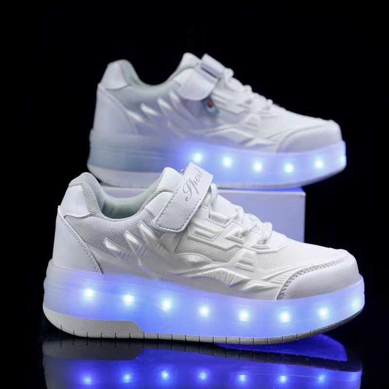 【original】 Raya Ship Now Kids heelys LED illuminated dual wheel high ...