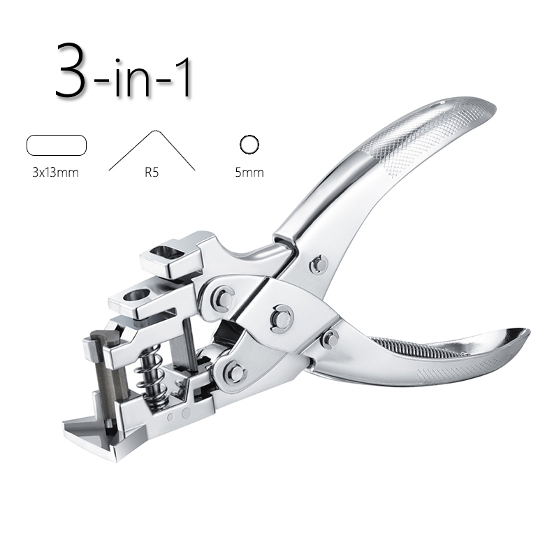 3-in-1 R5 Corner Rounder Paper Punches 3*13mm oval hole paper puncher ...