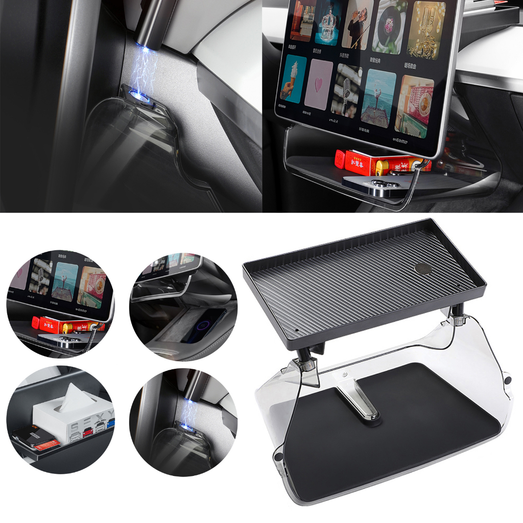 Tesla Model 3 Model Y Center Console Organizer with Anti-slip Tray ...