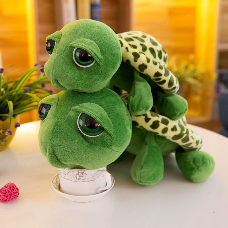 20cm Very cute Simulation animal Tortoise stuffed Plush Toy Green Sea ...