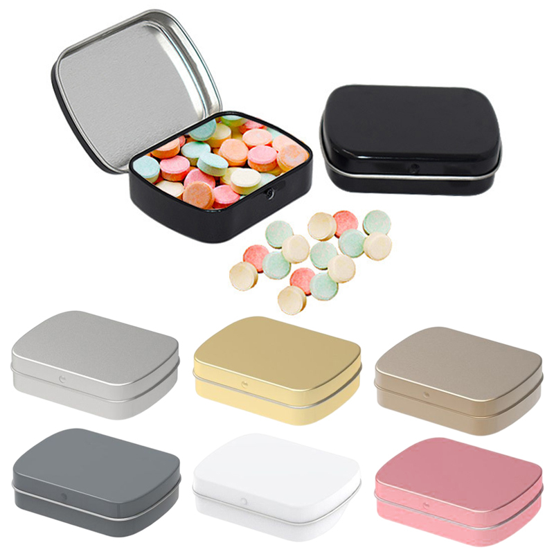 Mini Iron Box Portable Small Rectangular Flip Iron Box Storage For ...