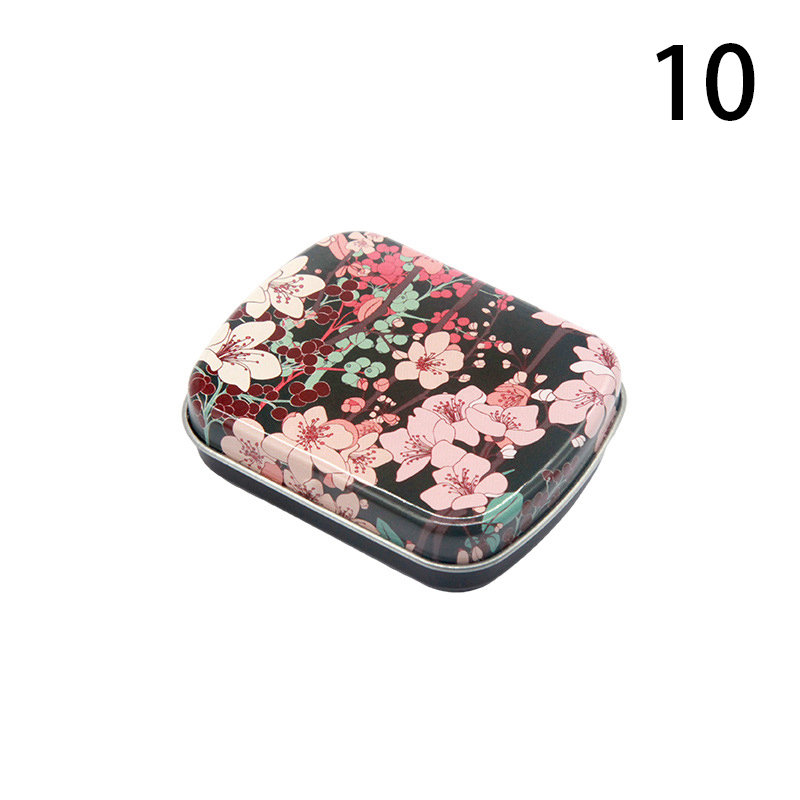 Mini Iron Box Portable Small Rectangular Flip Iron Box Storage For ...