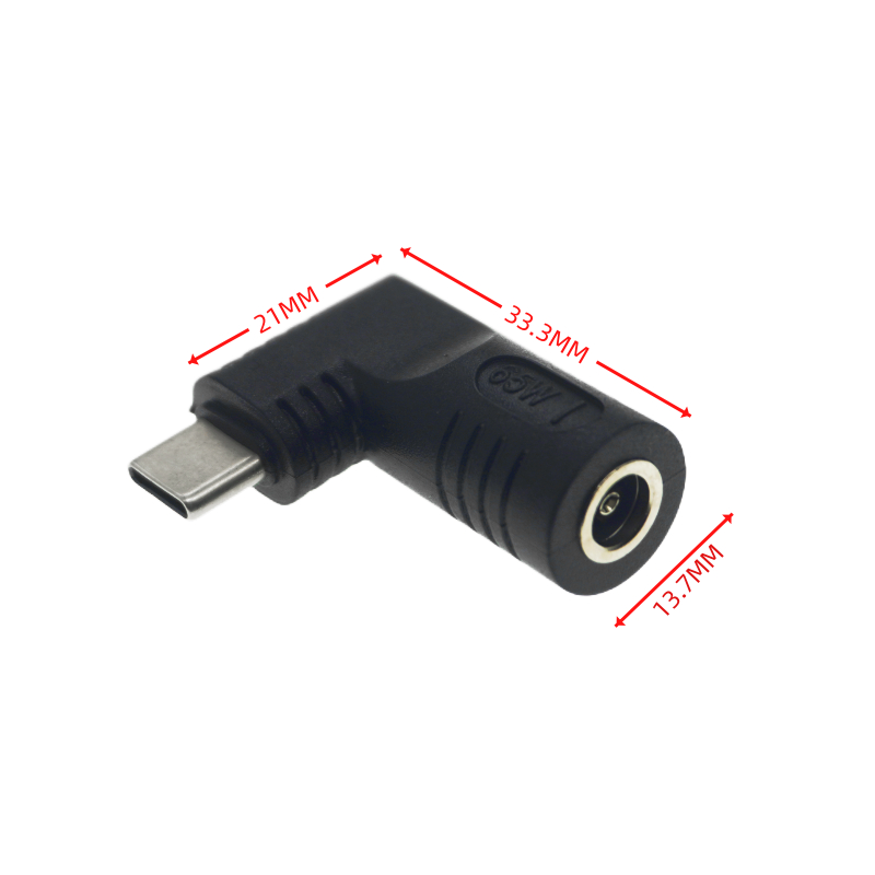 PD 65W Laptop Power Charger Supply Adapter Connector USB Type-C Female ...