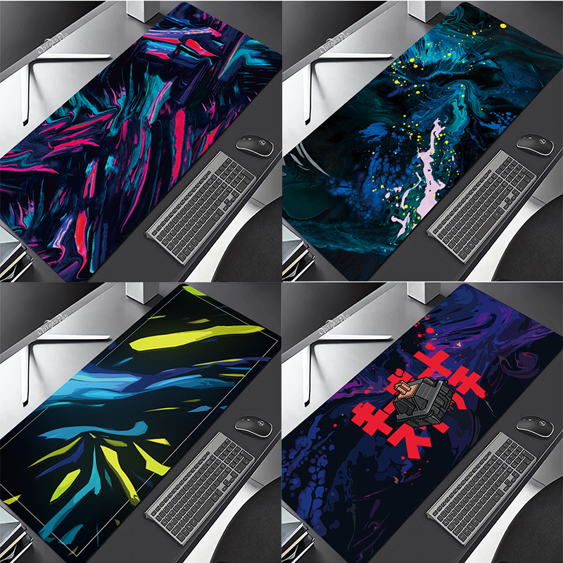 Liquid Mouse Pad Large Anti-Slip Mousepad Laptop Game PC Desk Carpet ...