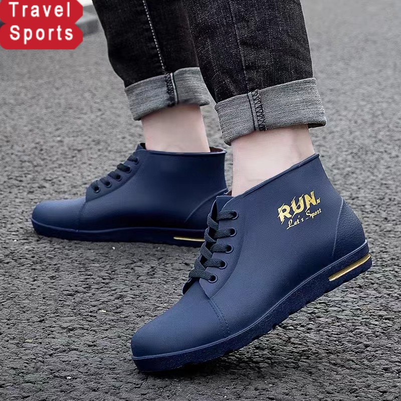 Travel Sports Fishing Shoes Anti-Slip Waterproof Kitchen Rubber Shoes ...