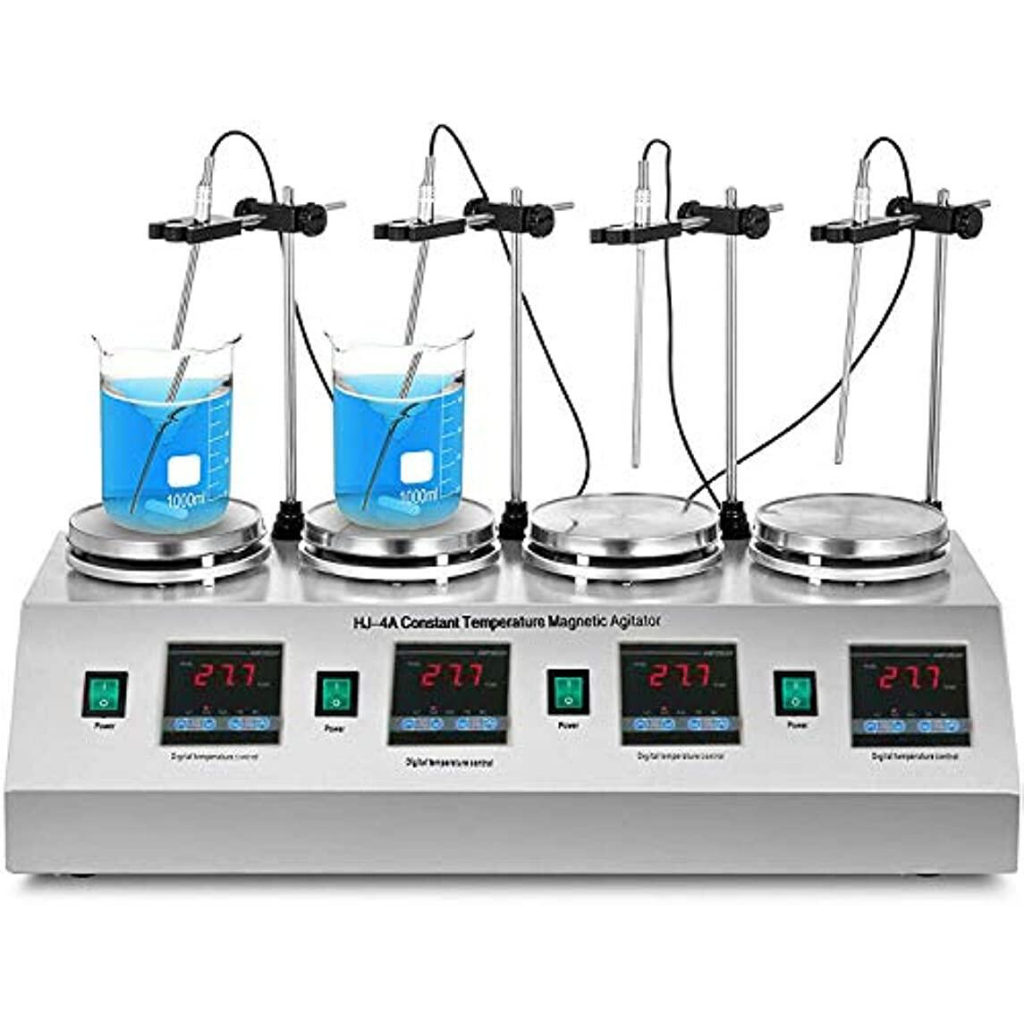 Digital Magnetic Stirrer with Hotplate 0~2400 RPM Mixer Plate Magnetic ...