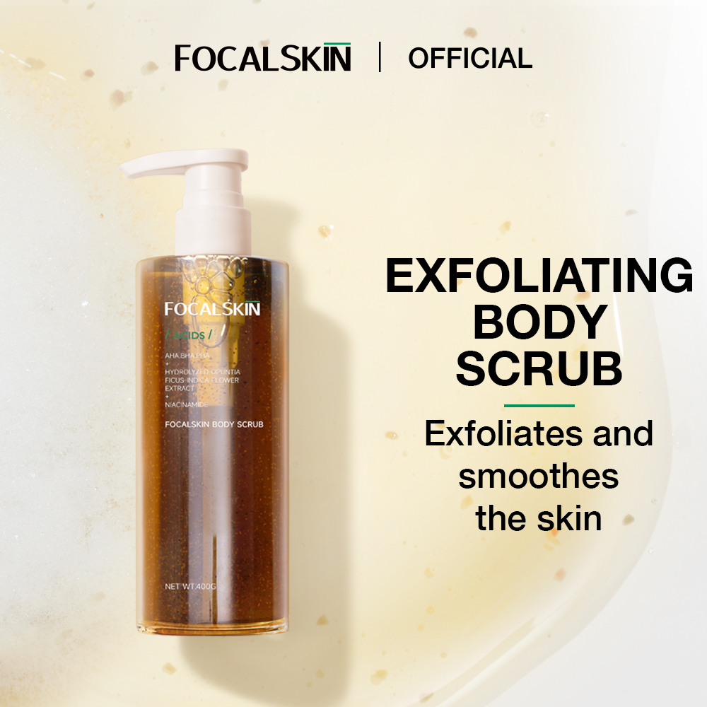 Focalskin AHA-BHA-PHA 30 Days Acne Clear Body Scrum | Shopee Malaysia