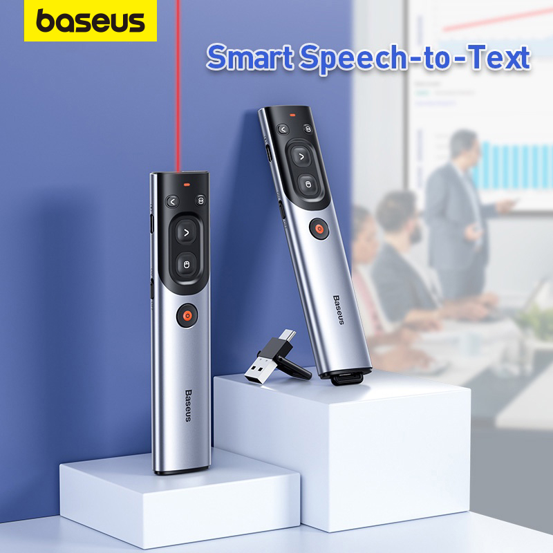 Baseus Spotlight Presentation Remote Wireless Laser Pointer ...