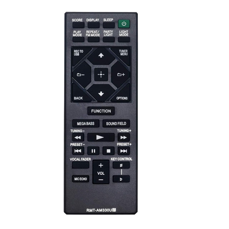 RMT-AM330U Replacement Remote Control Applicable for Sony Audio System ...