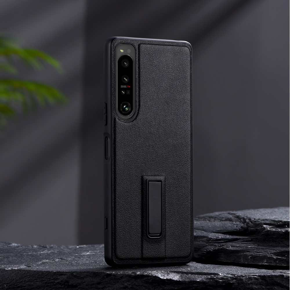 For Sony Xperia 10 5 1 VII VI V IV III II ⭐Metal Invisible Bracket PU ...