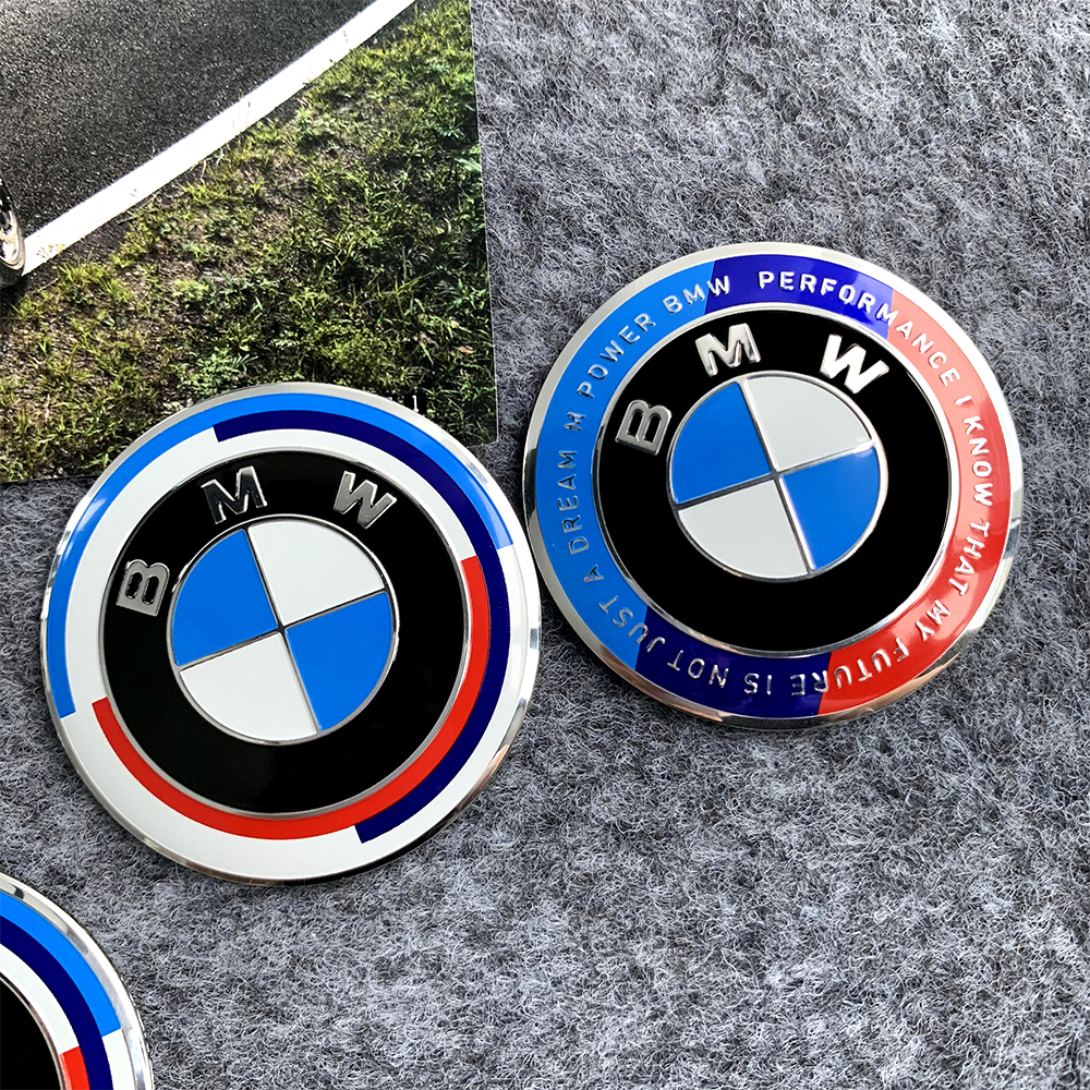 4PCS BMW Aluminum Motorcycle Handguard Reflective Sticker Windshield ...