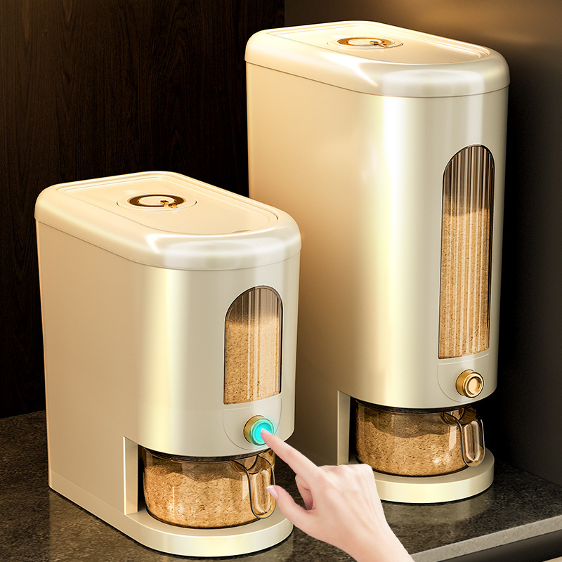 【No.7 Mall】Press type automatic rice production, insect proof and ...