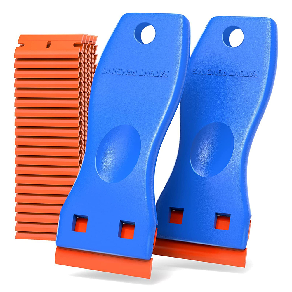 Plastic Razor Blade Scraper Remove Label Decal Tool For without ...