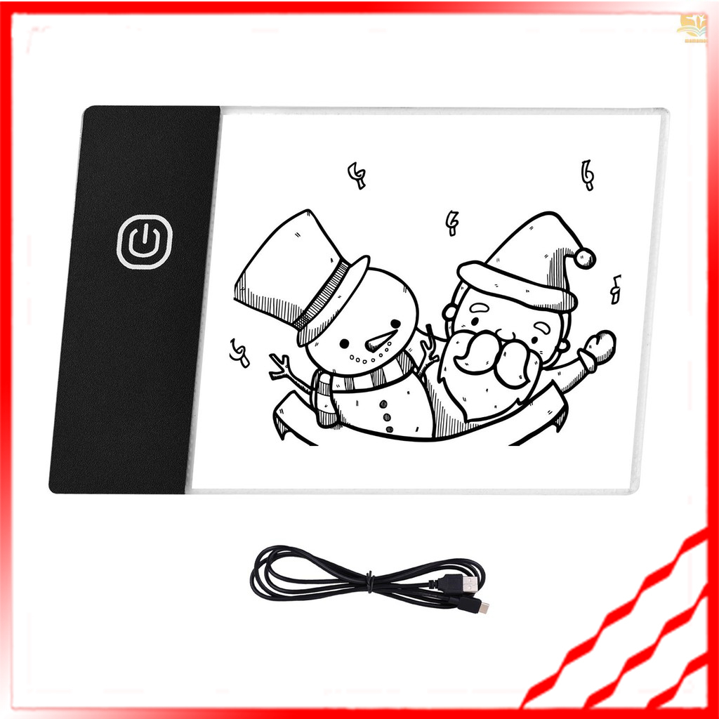 Ready Stock Super Mini LED Light Pad Ultra-thin Light Box USB Powered ...