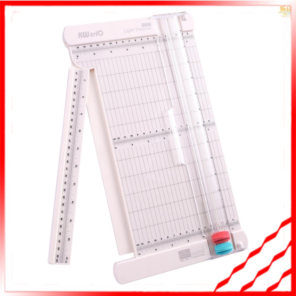 KW-trio Portable Paper Cutter 12.6 Inch Cutting Length Desktop Craft ...