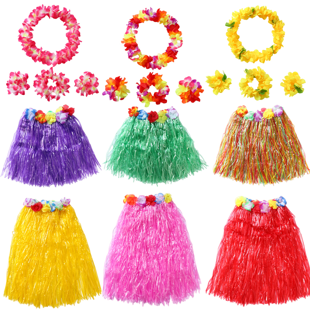Hula Dance Performance Costume Hawaiian Adult Children's Hula Beach ...
