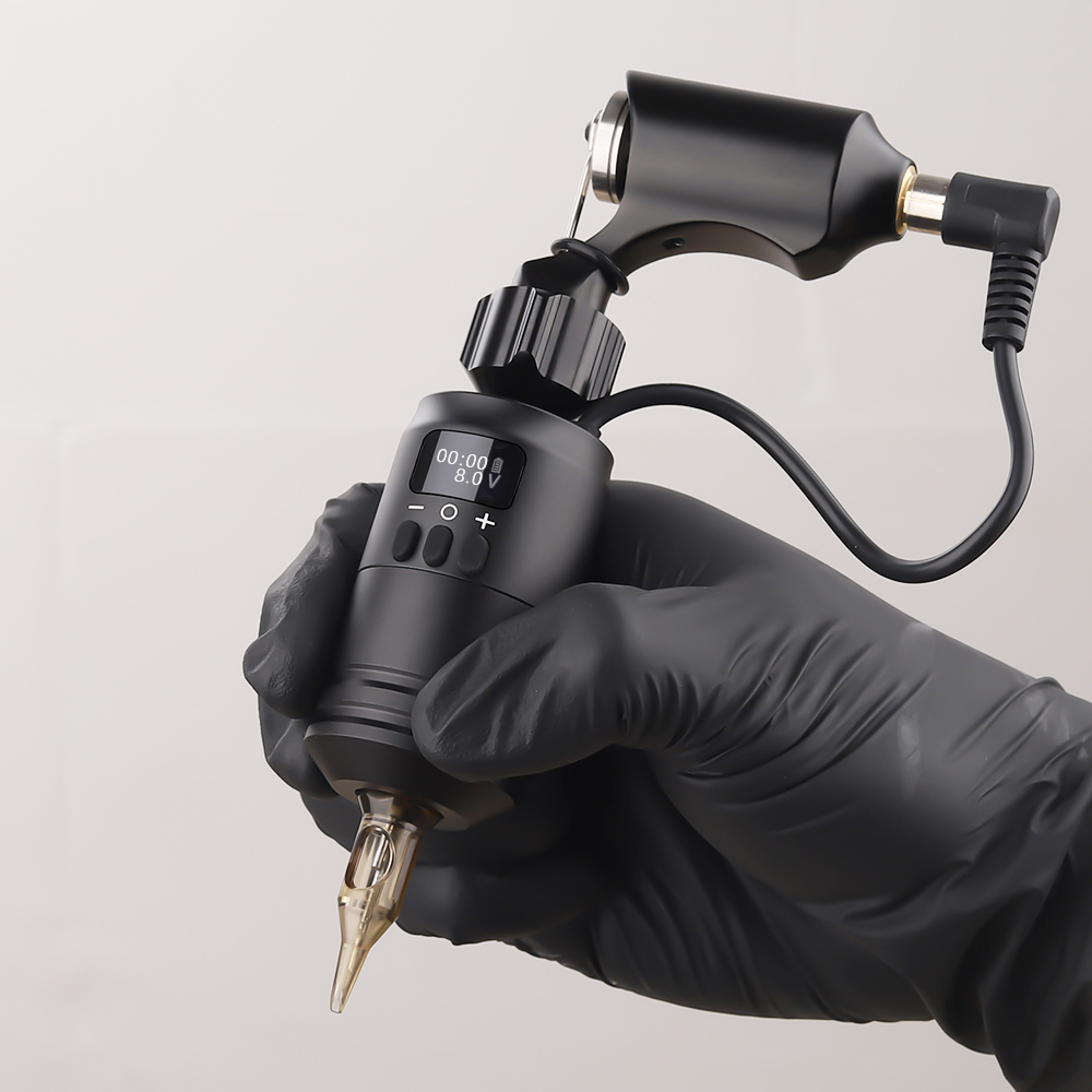 Adjustable StrokeTattoo Power Handle 1600mah with Japan Motor New Set ...