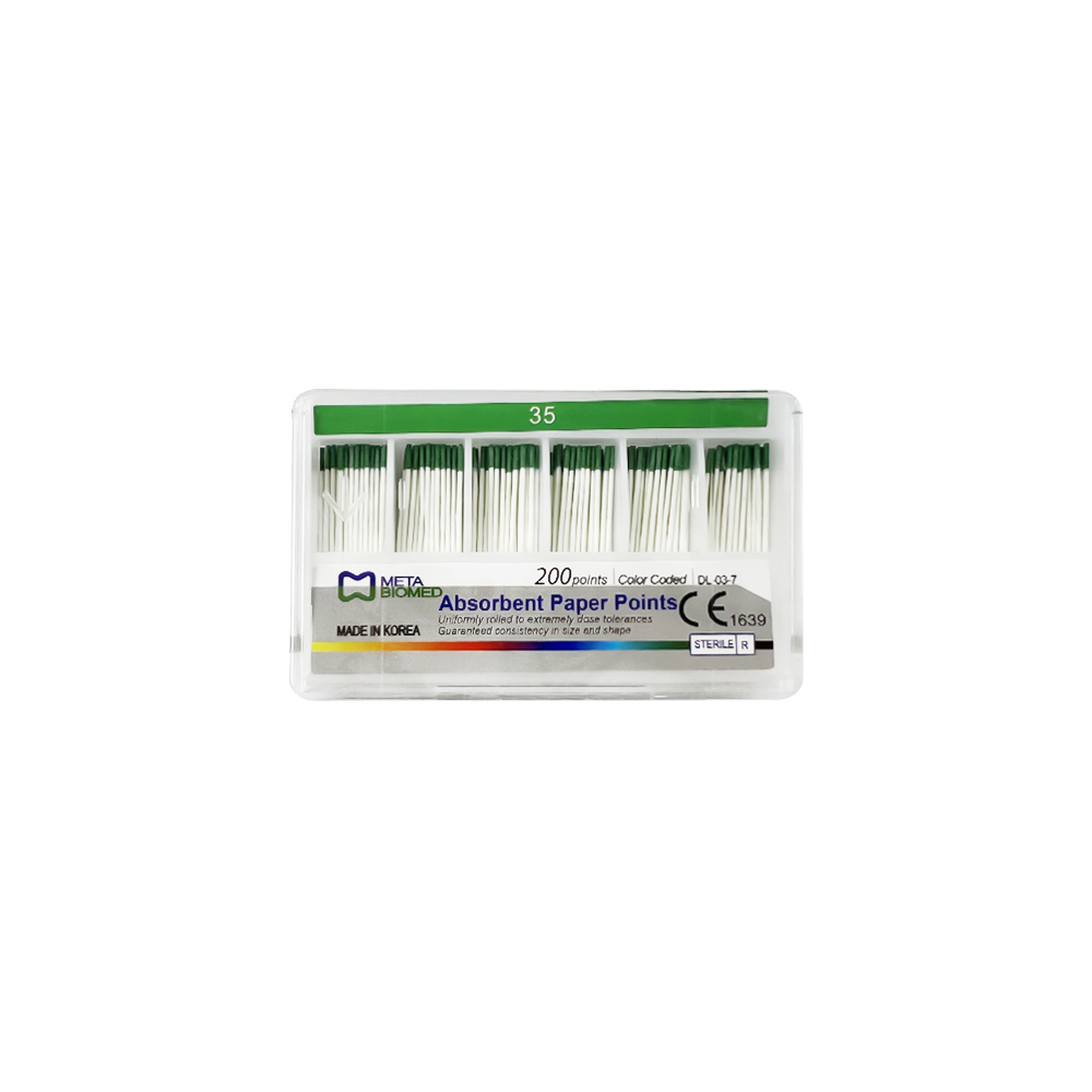 Dental Endodontic Absorbent Paper Points Sterile 02/04/06 Taper ...