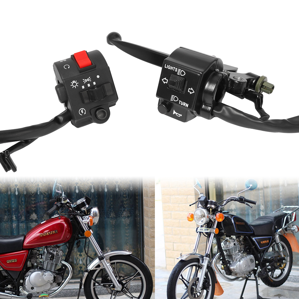 Motorcycle Handlebar Switch Assembly Multi-function Left Turn Signal ...