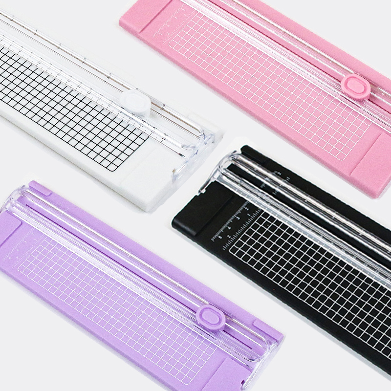 Portable A4 Guillotine Paper Cutter 27cmX9cm for Office Supplies ...