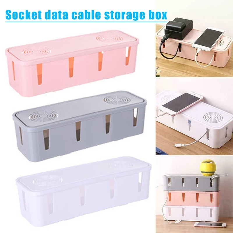 Wire Cable Management Socket Safety Storage Box/ Dust-proof Power Strip ...