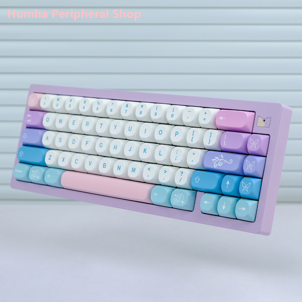 Humha Fairy keycap PBT material Dye-Sublimation MA profile Mechanical ...